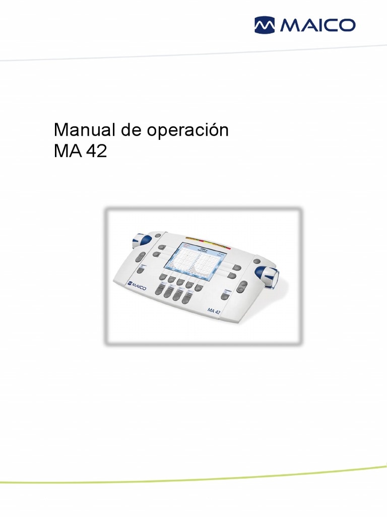 Maico Ma42 | PDF | Auriculares | Residuos