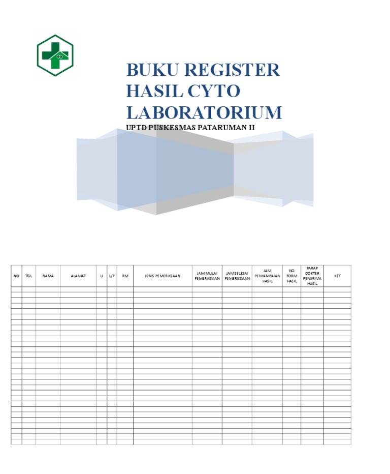 Register Lab Kritis | PDF