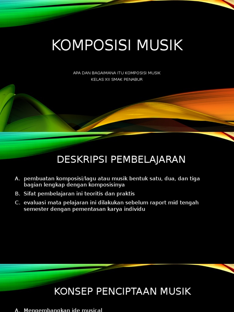 Komposisi Musik | PDF