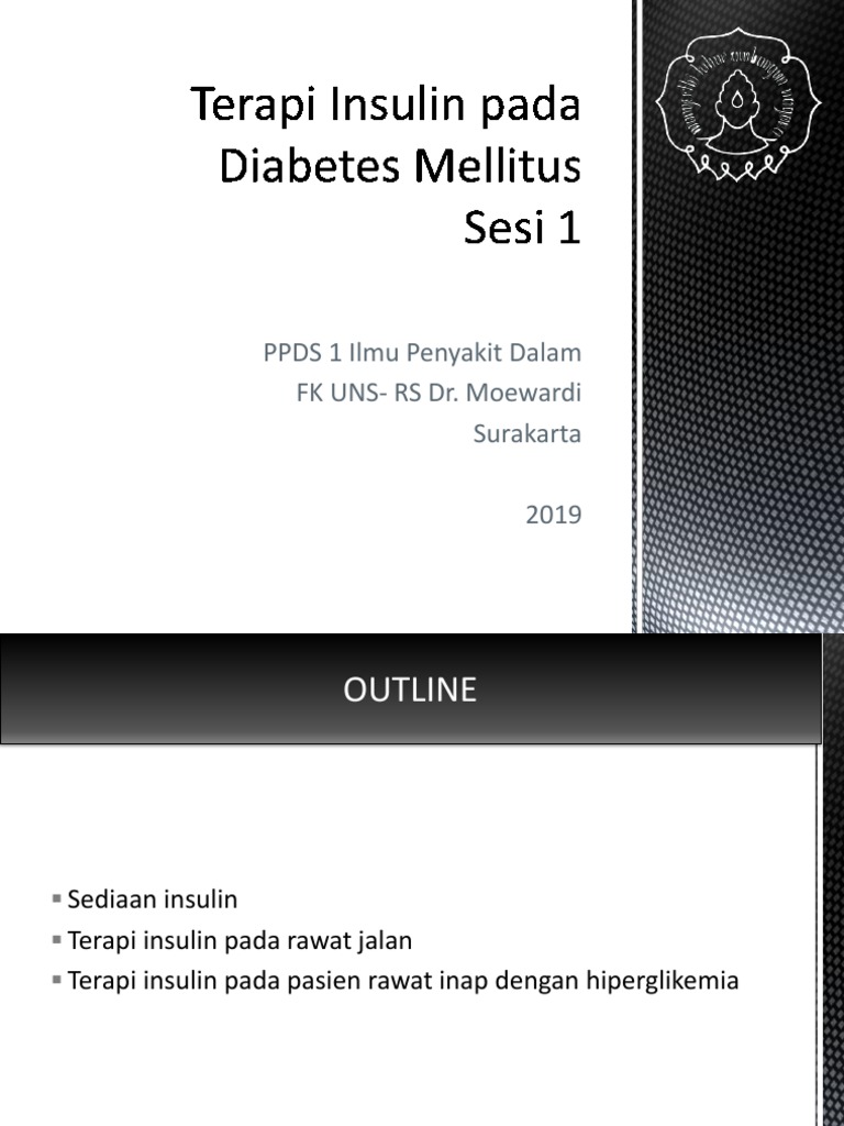 Terapi Insulin untuk Diabetes Mellitus | PDF