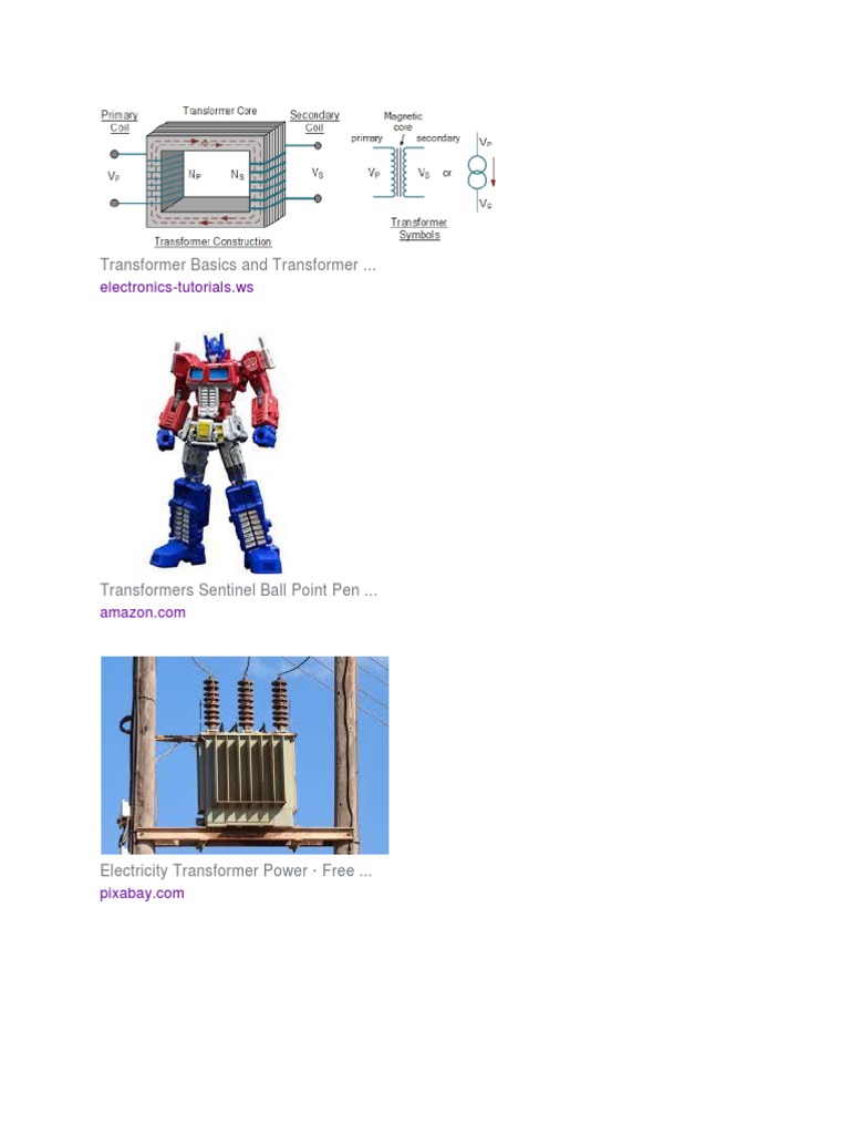 Transformer Basics and Transformer | PDF | Transformer | Association ...