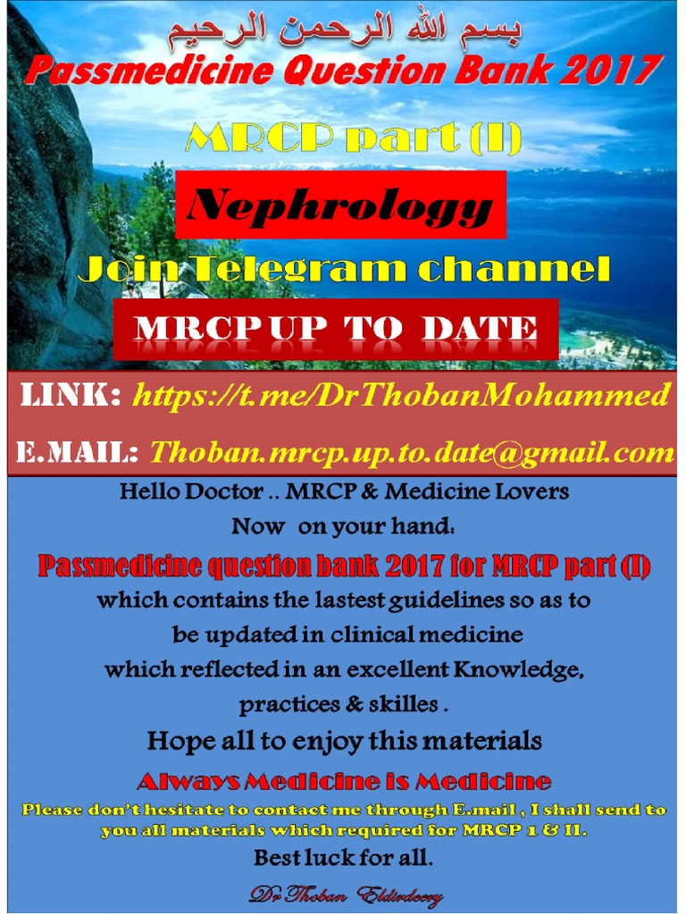Plab | PDF | Kidney Disease | Renal Function