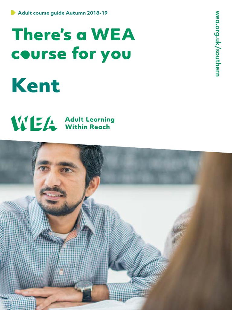 Course Brochure WEA Kent 2018 | PDF