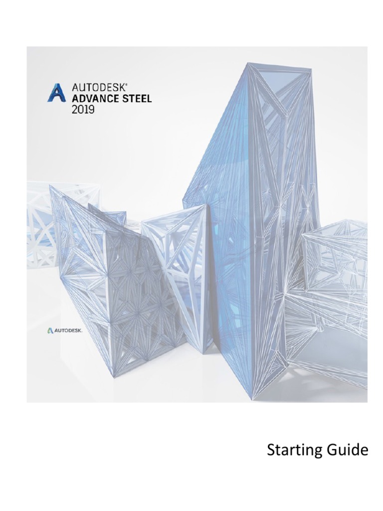 Advance Steel 2019 Getting Started Guide Metric en | PDF | 3 D Modeling ...
