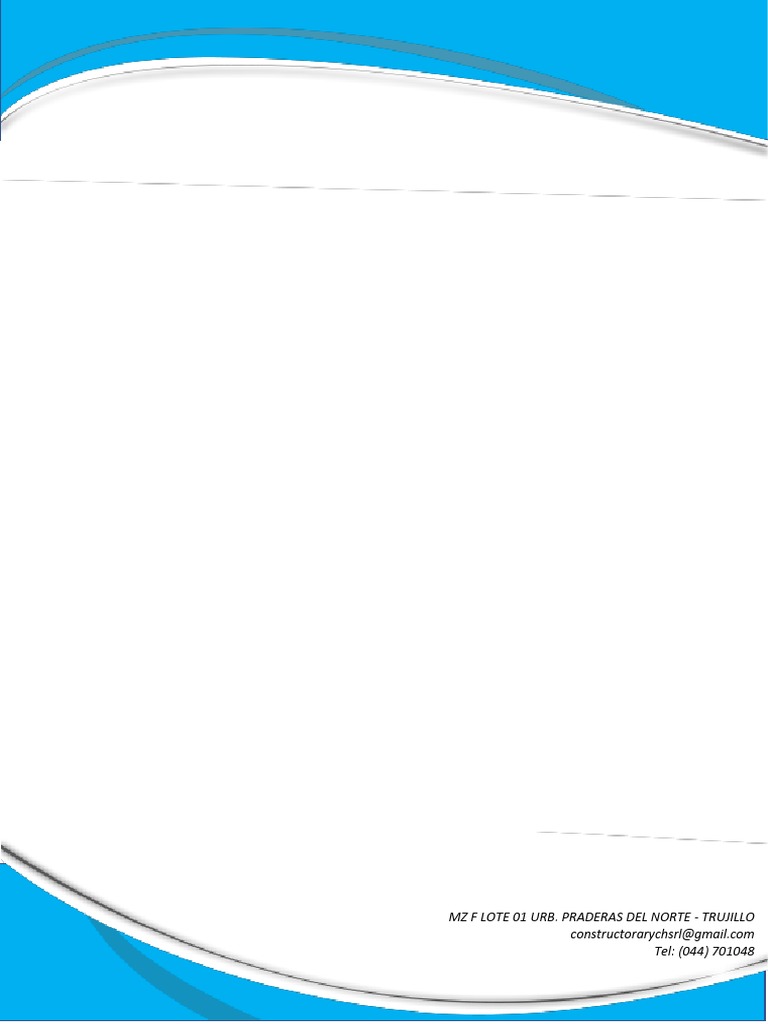 Hoja Membretada | PDF