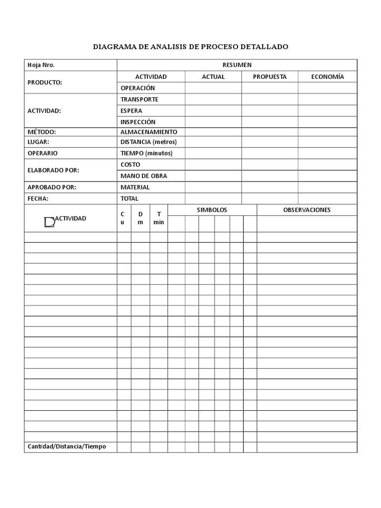 Formatos DAP y DAP Detallado | PDF