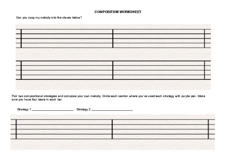 Composition Worksheet PDF | PDF | Art | Computers