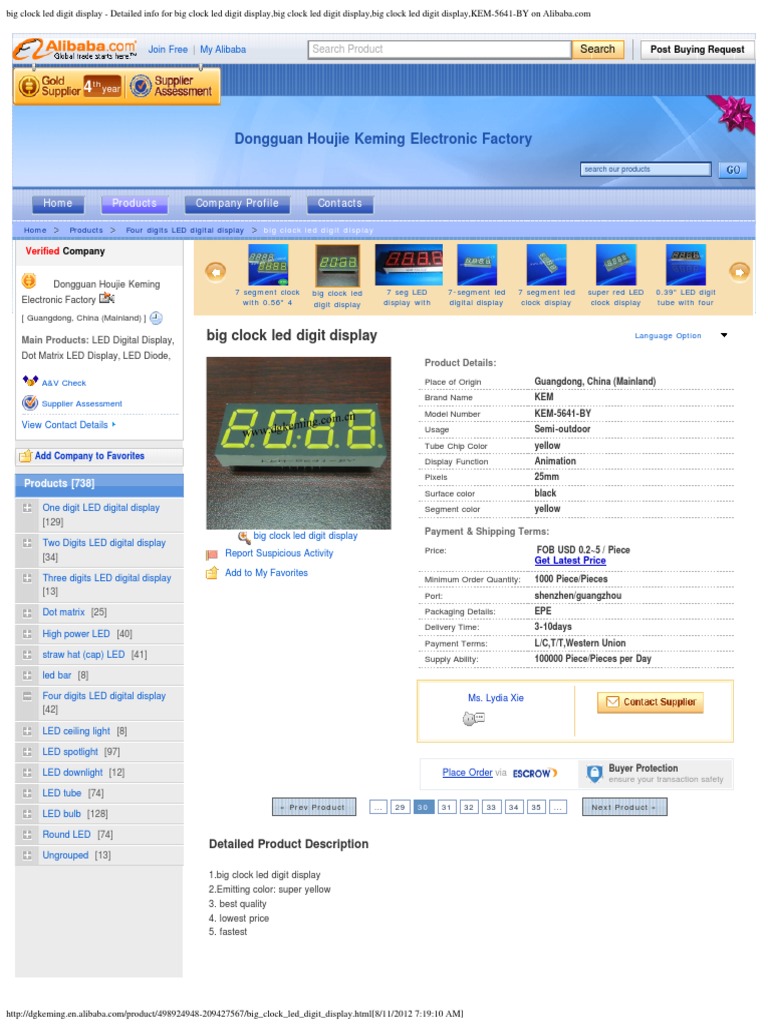 Kem 5641 by | PDF | Alibaba Group | Light Emitting Diode