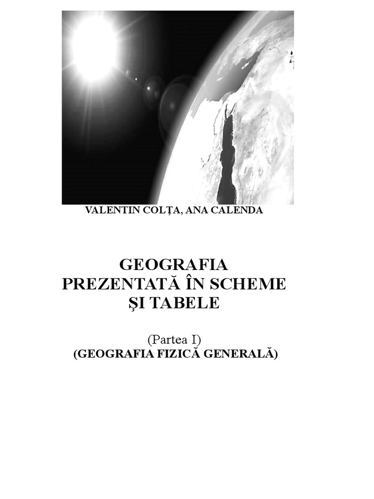 Geografie, Tabele Și Scheme | PDF