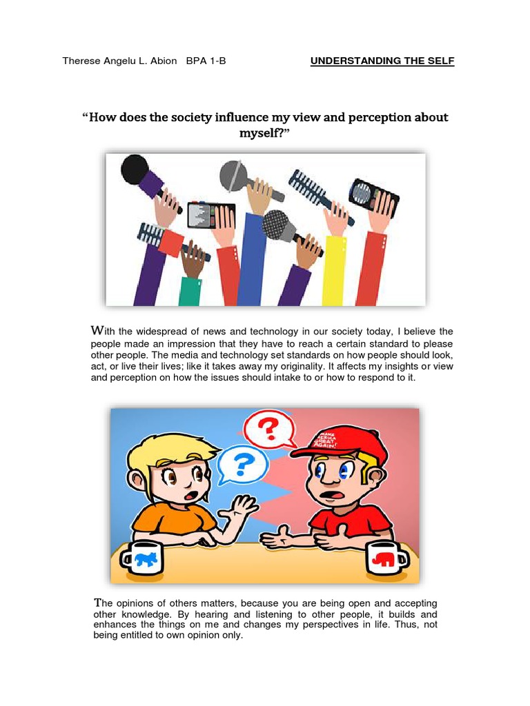 Understanding How Societal Norms and Expectations Shape One's Self ...