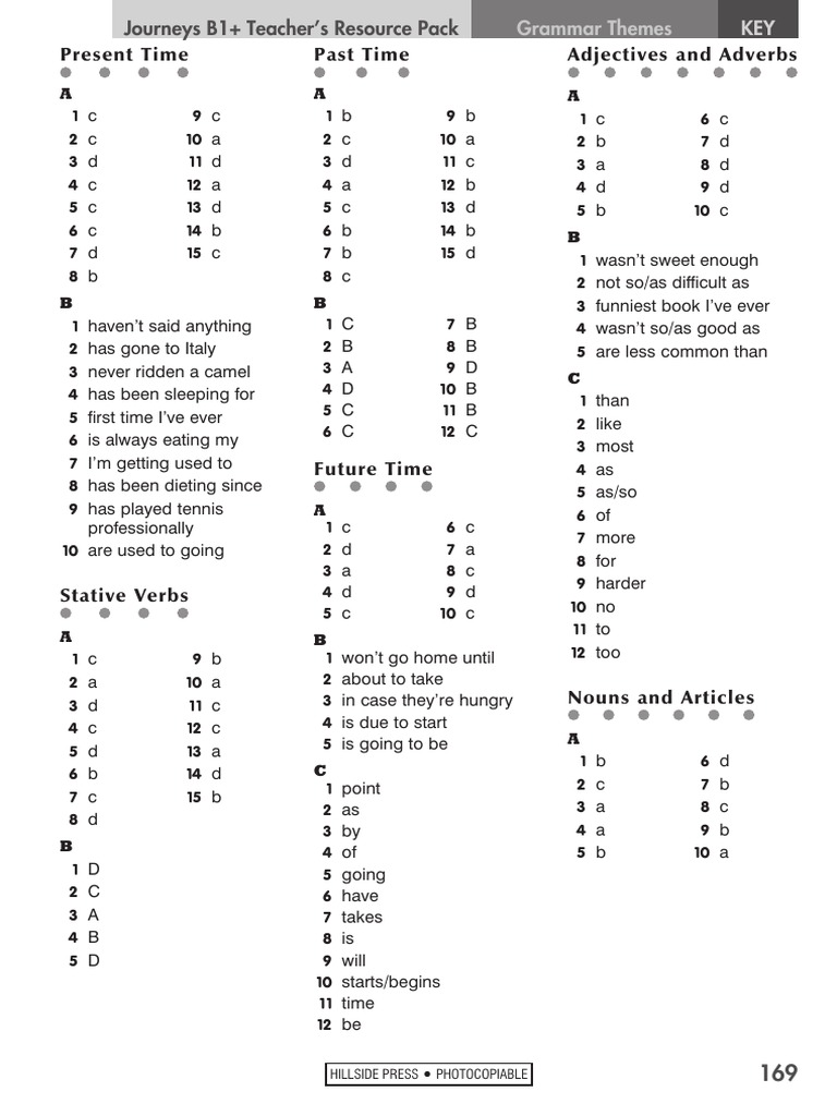 Journeys - B1+ TRP Teachers PDF | PDF | Languages | Language Arts ...