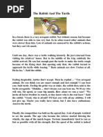 The Rabbit and The Turtle | PDF