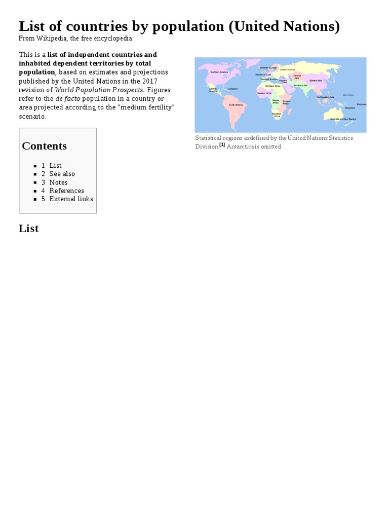 List of Countries | PDF | Asia | West Africa