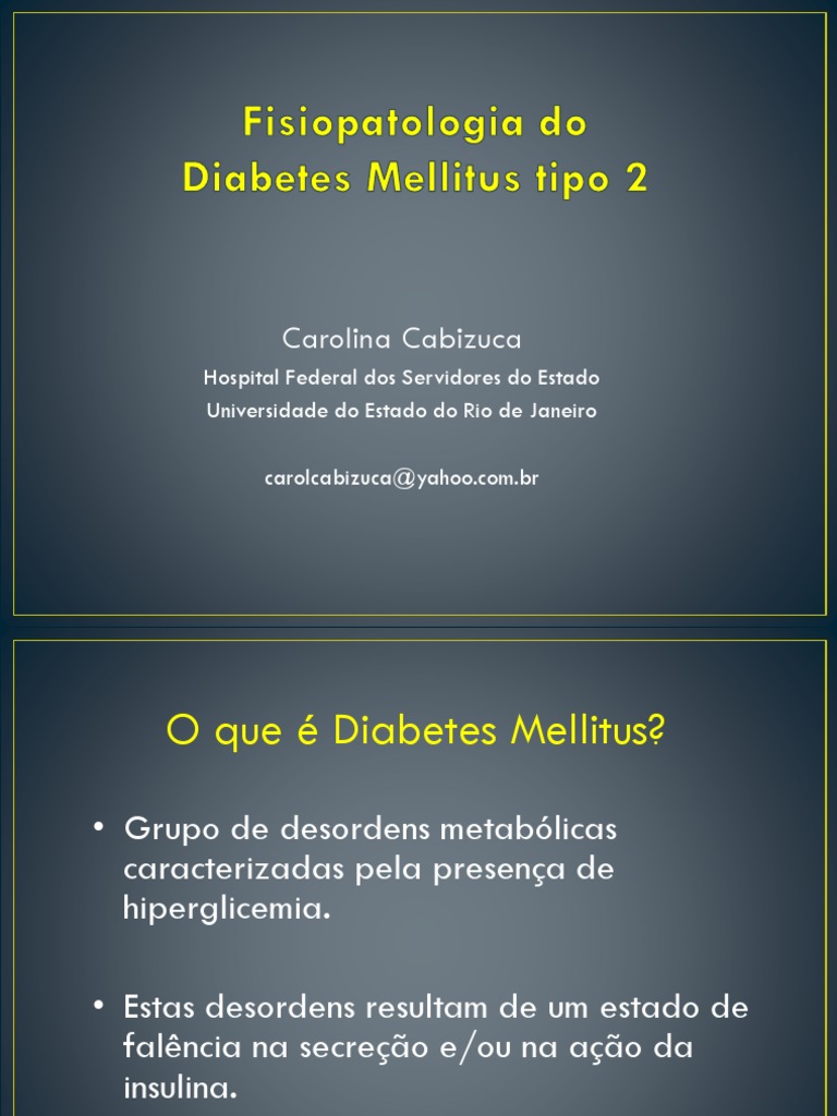 Fisiopatologia Diabetes Mellitus Tipo 2 | PDF | Diabetes Mellitus ...