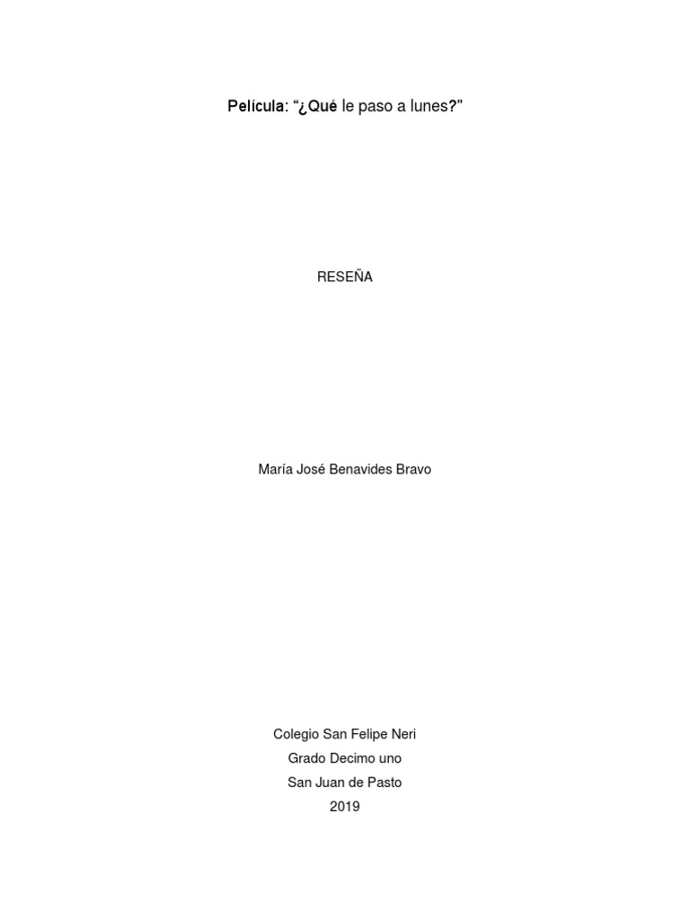 Que Le Paso A Lunes | PDF | Arte | Libros para adolescentes
