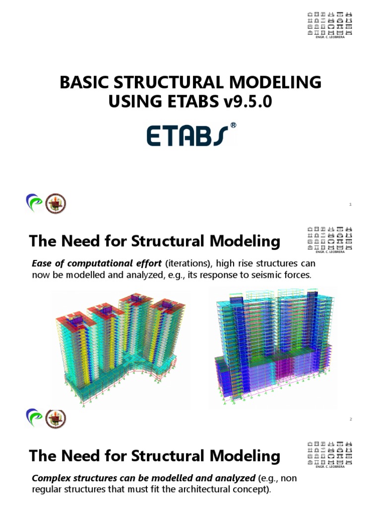 Etabs Model | Download Free PDF | Beam (Structure) | Engineering