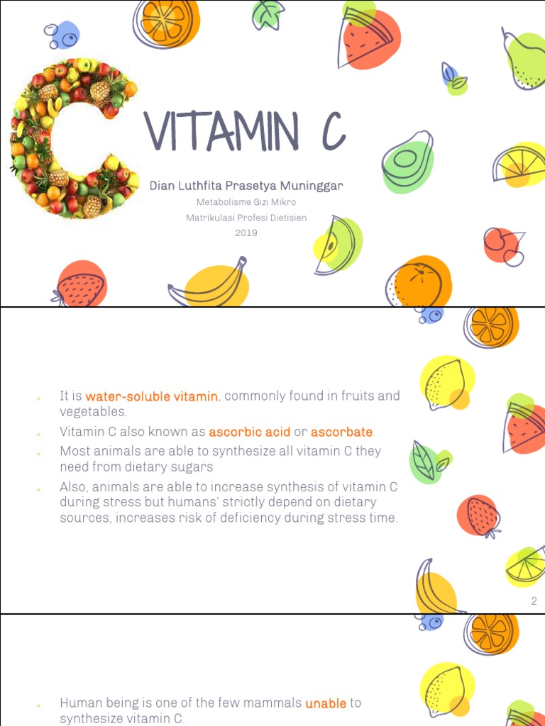 Micronutrient Vitamin C | PDF | Vitamin C | Collagen