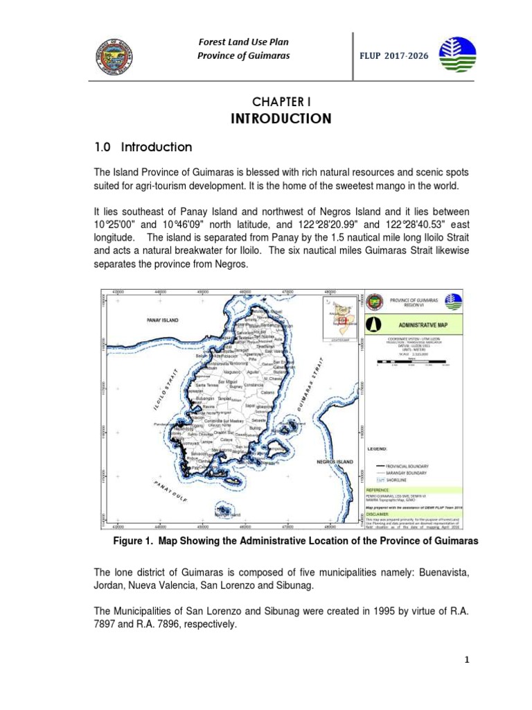 Guimaras Forest Land Use Plan | PDF | Monsoon | Sustainability