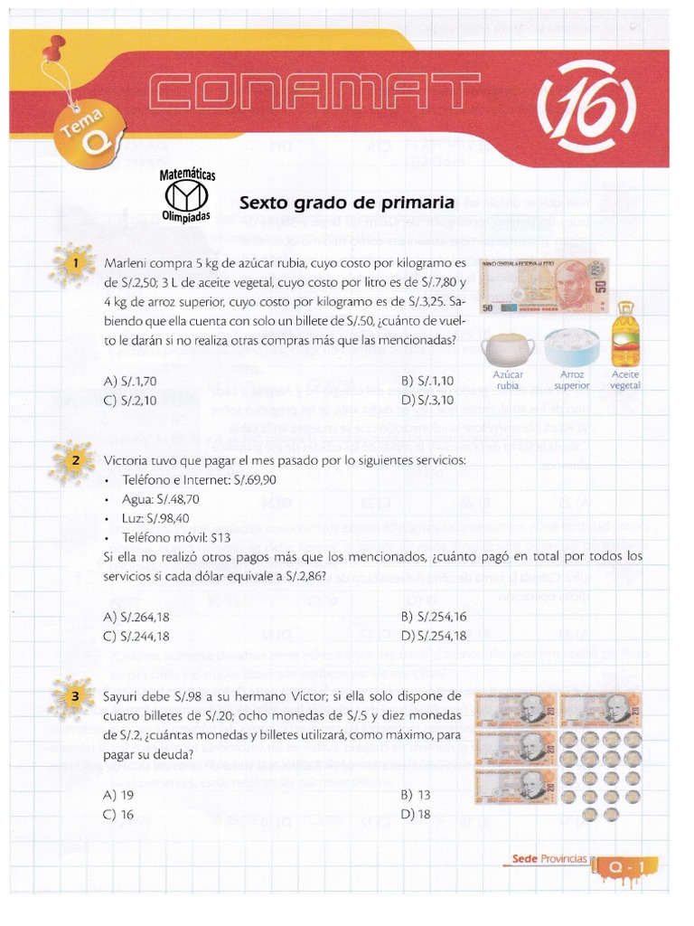 6to CONAMAT PDF | PDF