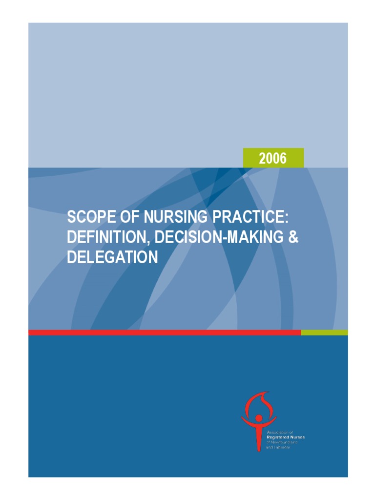 Nursing Practice Scope & Decision-Making | PDF | Nursing | Nurse ...