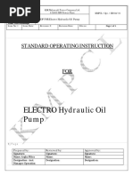 Lube Oil System and JOP SOP - Docx-1 | PDF | Pump | Power Station