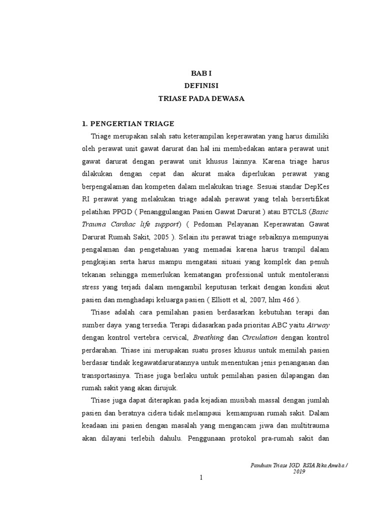 Materi Triase | PDF