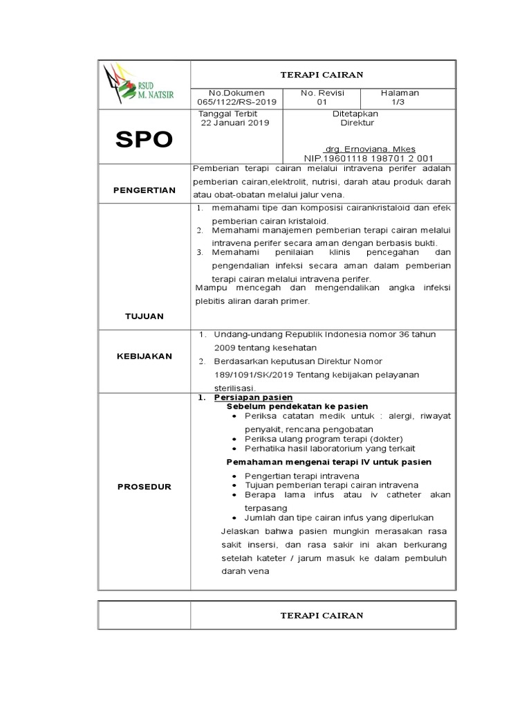 Terapi Cairan | PDF | Kesehatan Holistik