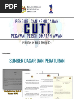 Borang Cuti | PDF