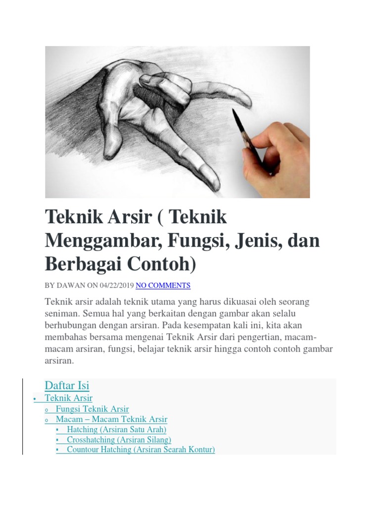 Teknik Arsir | PDF