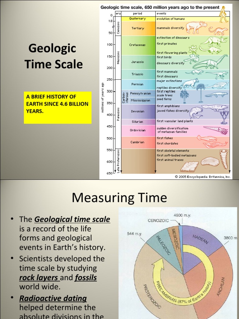 Understanding Earth's History Through Geological Timescales | PDF ...