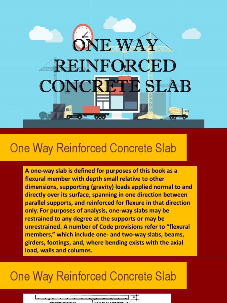 One Way and Two Way Slab | PDF | Reinforced Concrete | Beam (Structure)