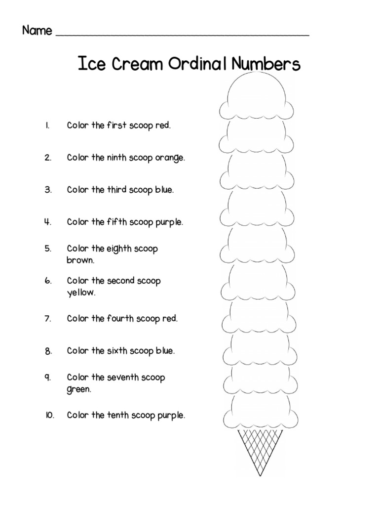Ordinal Numbers | PDF