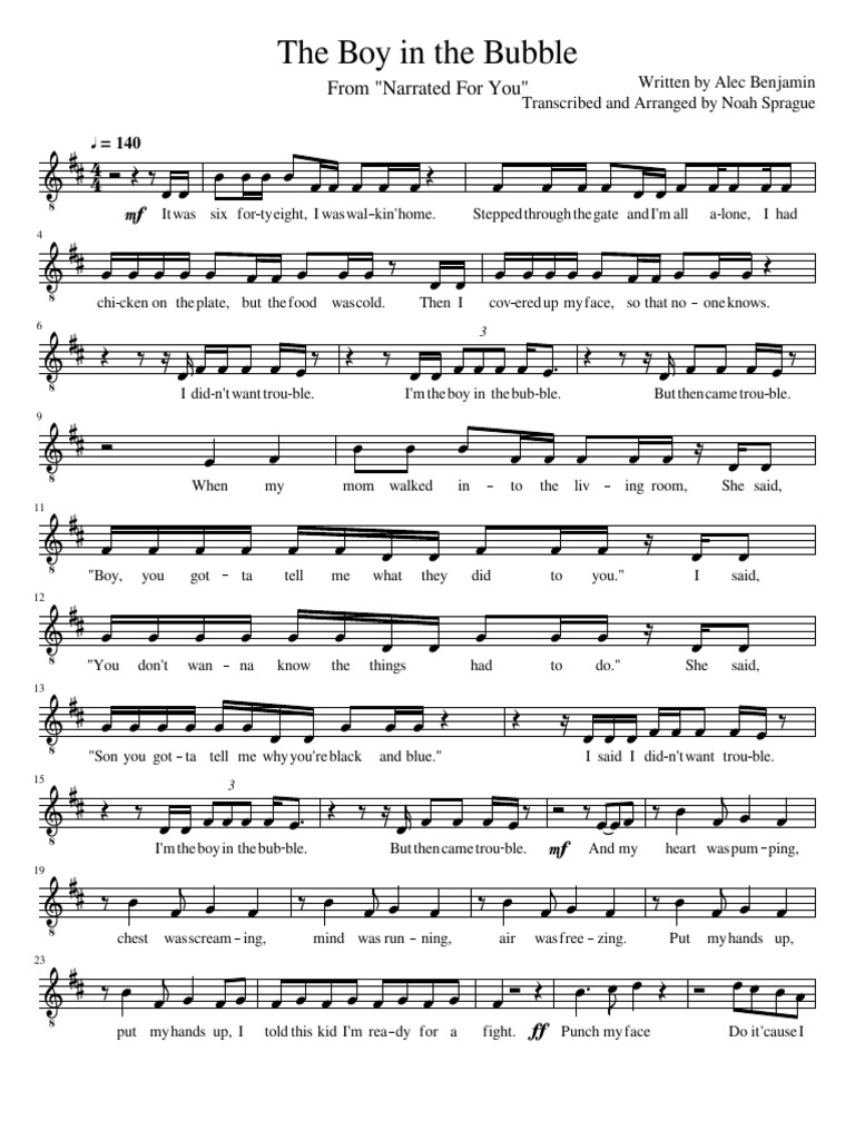 The Boy in The Bubble | PDF