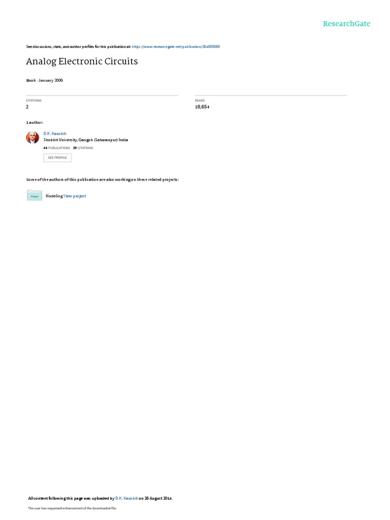 AEC | PDF | Amplifier | Operational Amplifier