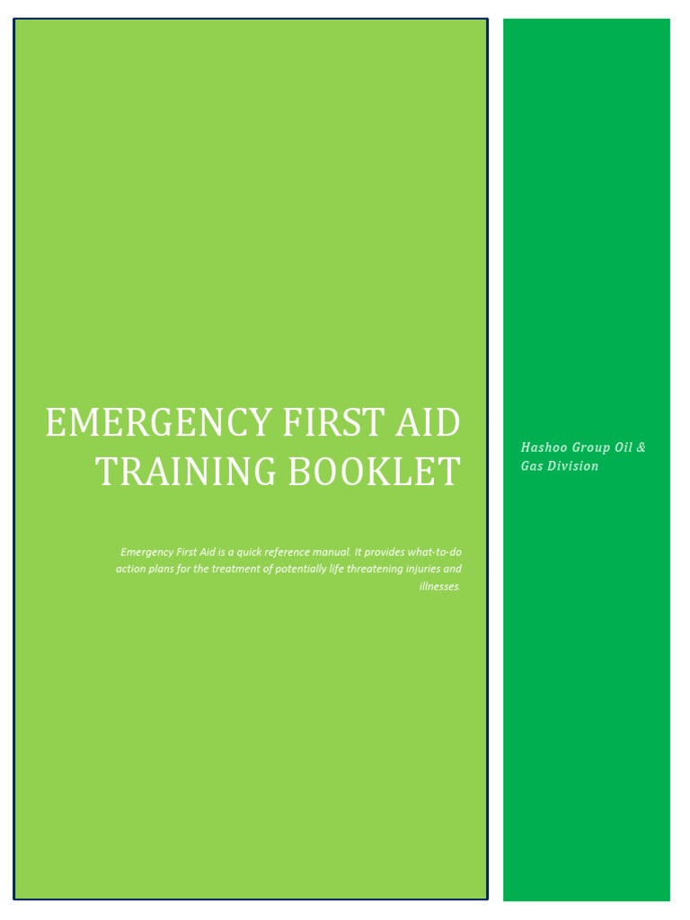 First Aid Booklet | PDF | First Aid | Burn