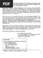 Daftar Ukuran Gigi Rasio Motor Standar Pabrik Lengkap - OTOSAE PDF | PDF