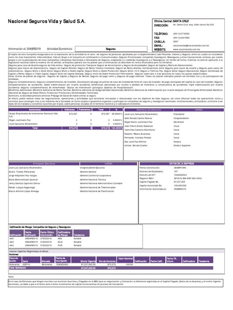 NSP Car PDF | PDF | Reaseguro | Seguro
