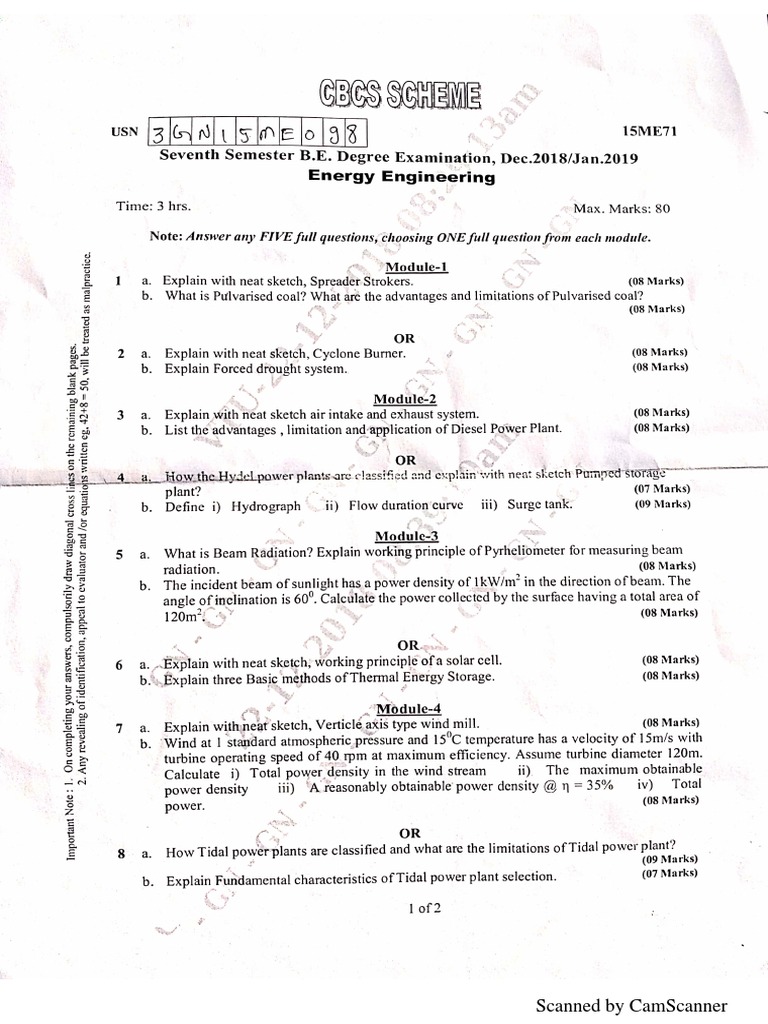 Energy Engineering | PDF
