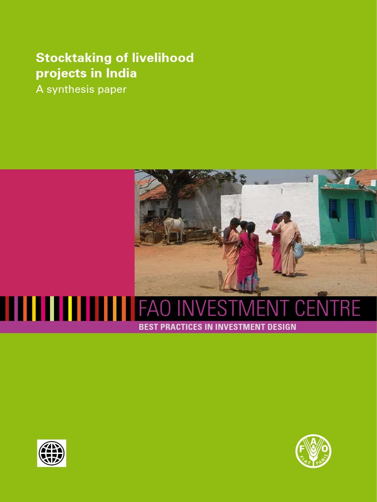 FAO Livelihood Projects India | PDF | Poverty Reduction | Poverty