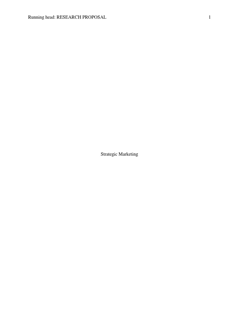 Sample Research Proposal | PDF | Qualitative Research | Survey Methodology