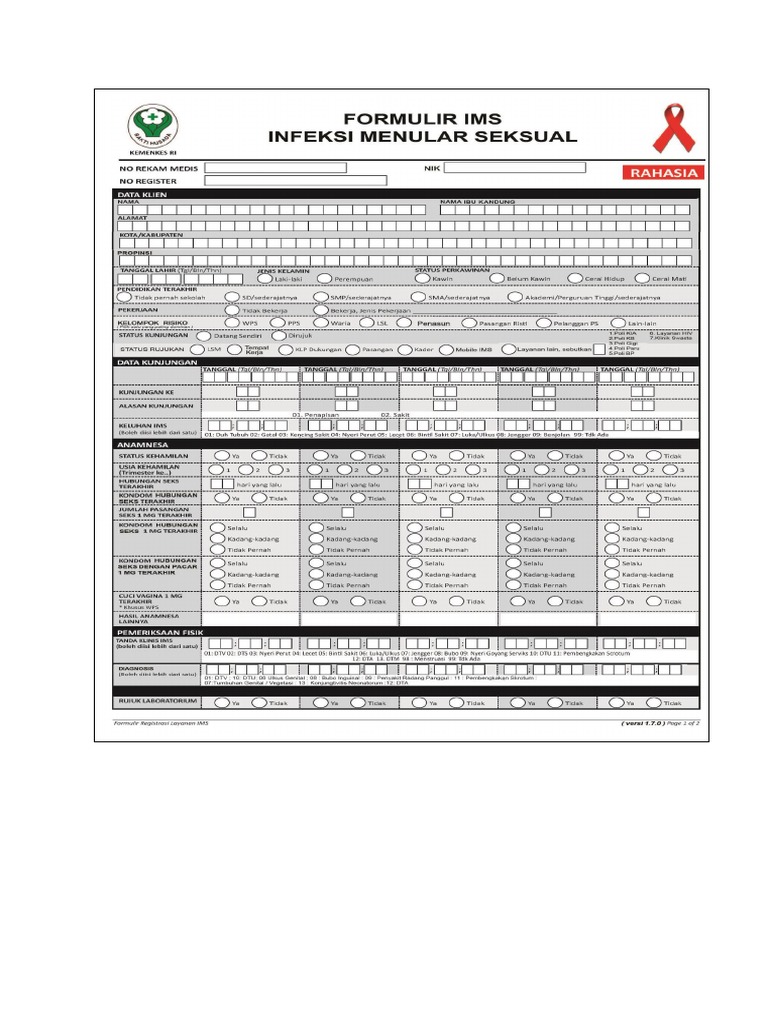 Formulir Ims | PDF