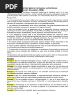 1992 Rio Declaration Overview | PDF | Sustainability | Sustainable ...