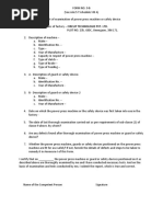 Meenakshi Polymers PVT LTD.: Rework Inspection Report | PDF