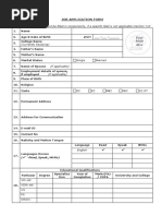 Self Declaration Form Pli | PDF