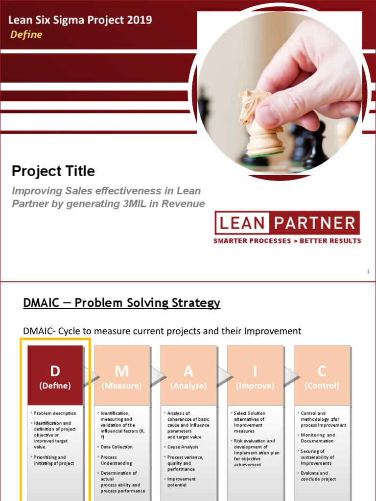 LSS Project Template - Project Charter | PDF | Six Sigma | Business