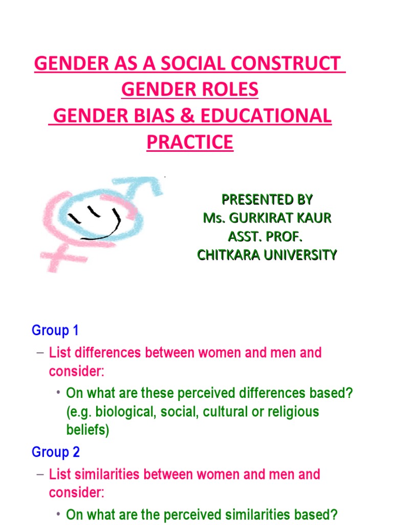 Gender and Society | PDF | Gender Role | Man