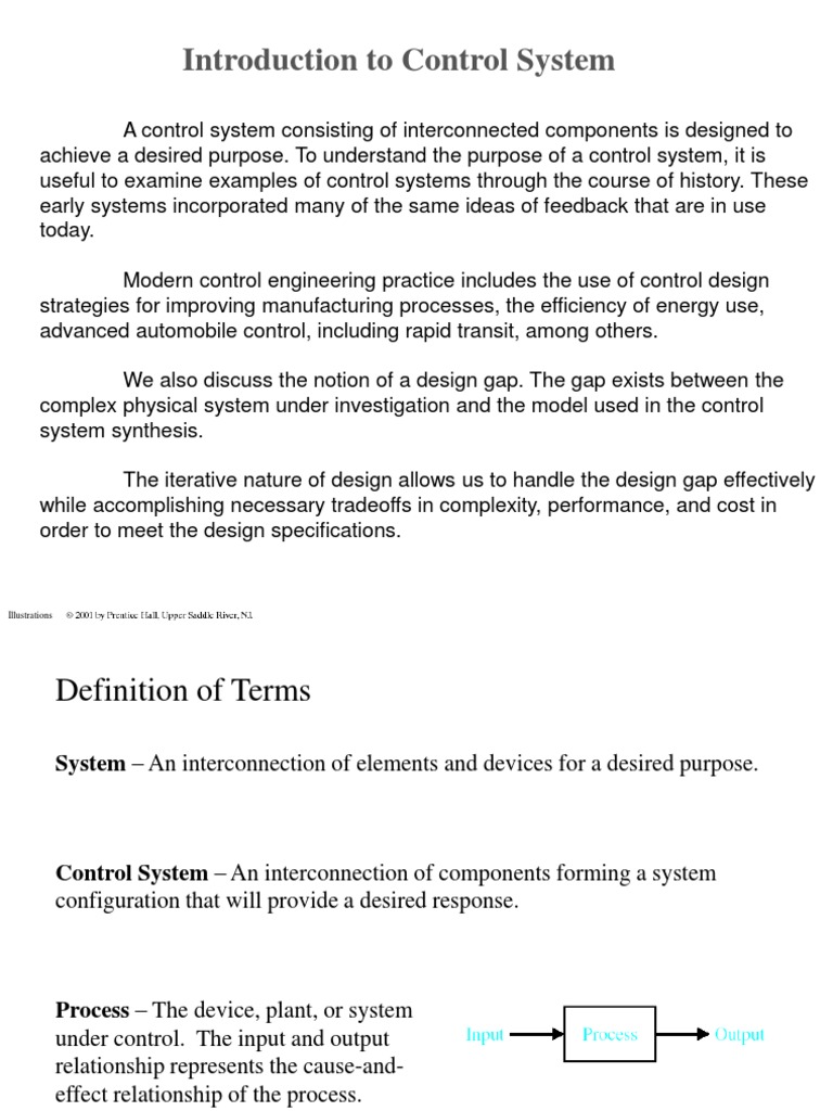 Control Systems: History & Design | PDF | Control Theory | Control System