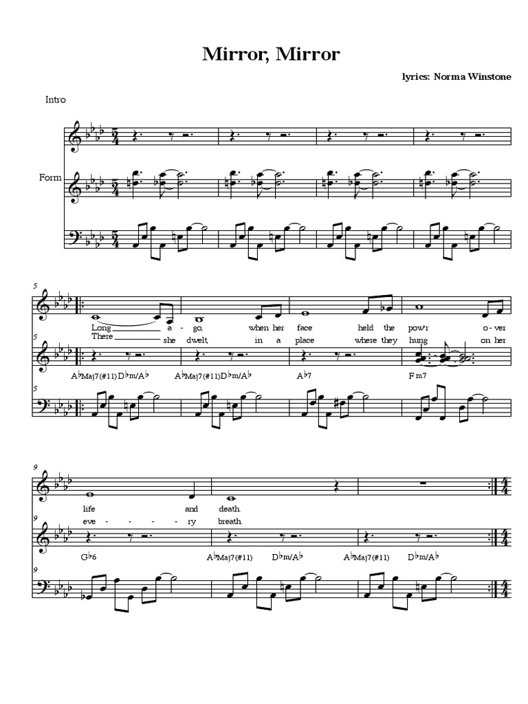 Mirror, Mirror: B B B B B B B | PDF | Nature