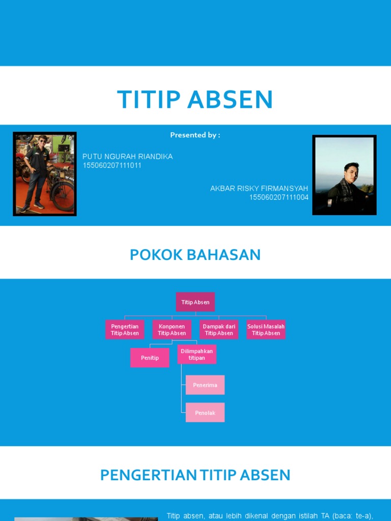 Titip Absen | PDF