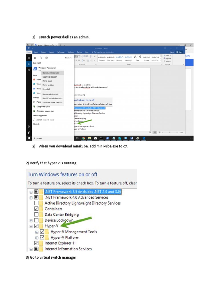 Minikube Windows Setup | PDF
